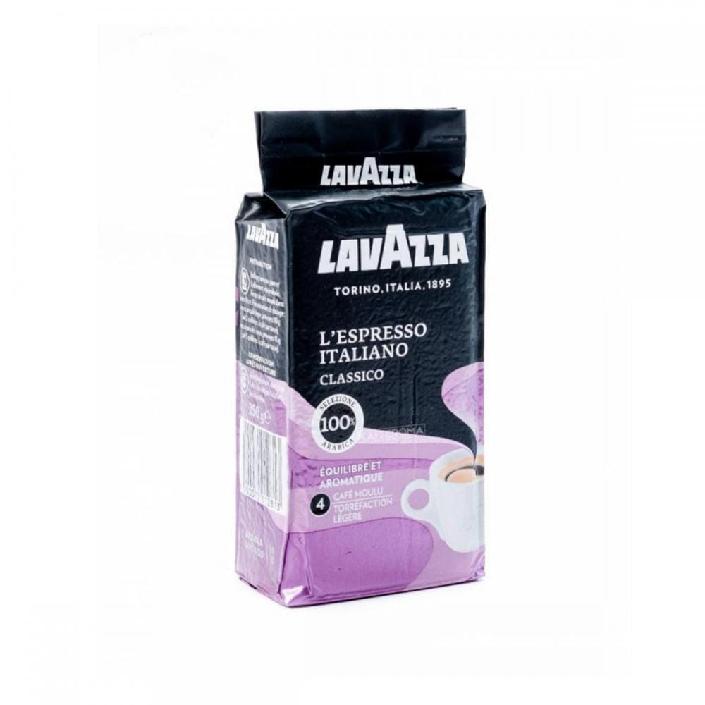 Cafea macinata Lavazza L`espresso Italiano Classico 250 gr - Visolux