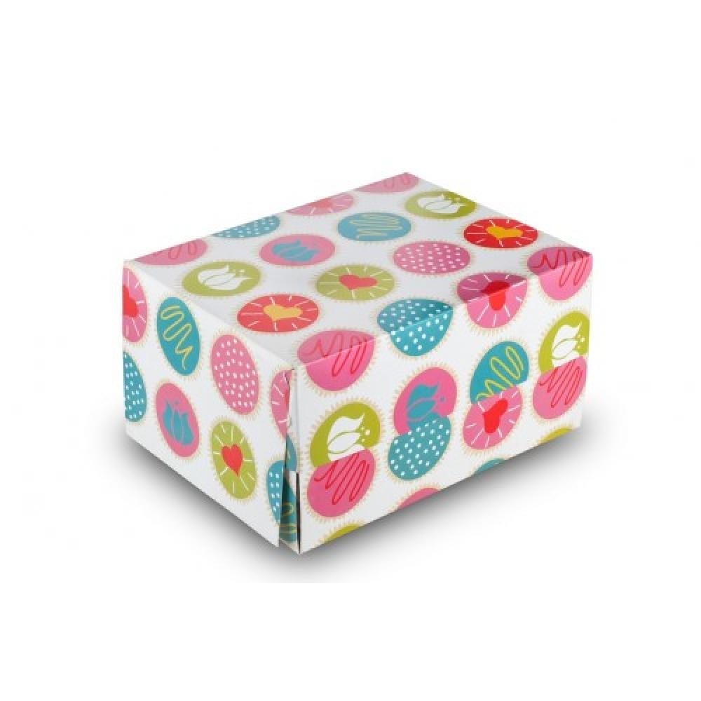 Cutii Prajituri Color 17x20.7x9 cm, 50 bucati/bax - Visolux